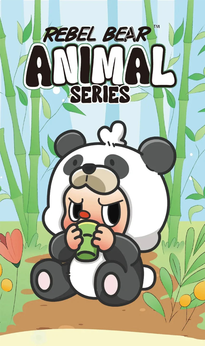 REBEL Bear Animal Series Vinyl Plush Blind Box - ShopVidi - US