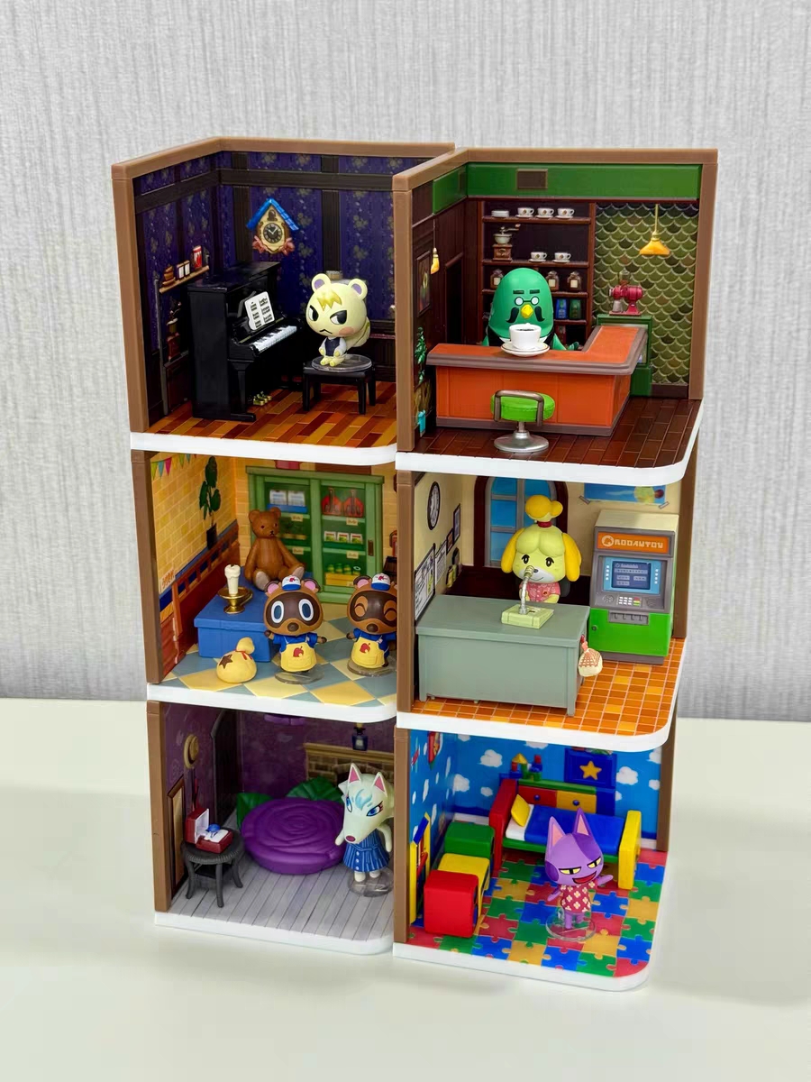 Re-ment Animal Crossing Character Room Miniature Scene – Happy Home ...