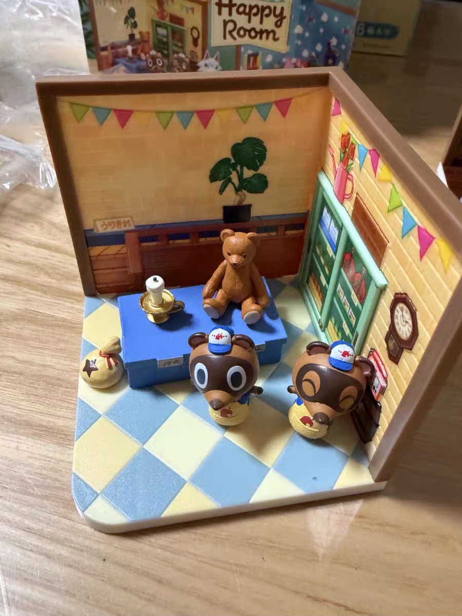 Re-ment Animal Crossing Character Room Miniature Scene – Happy Home ...