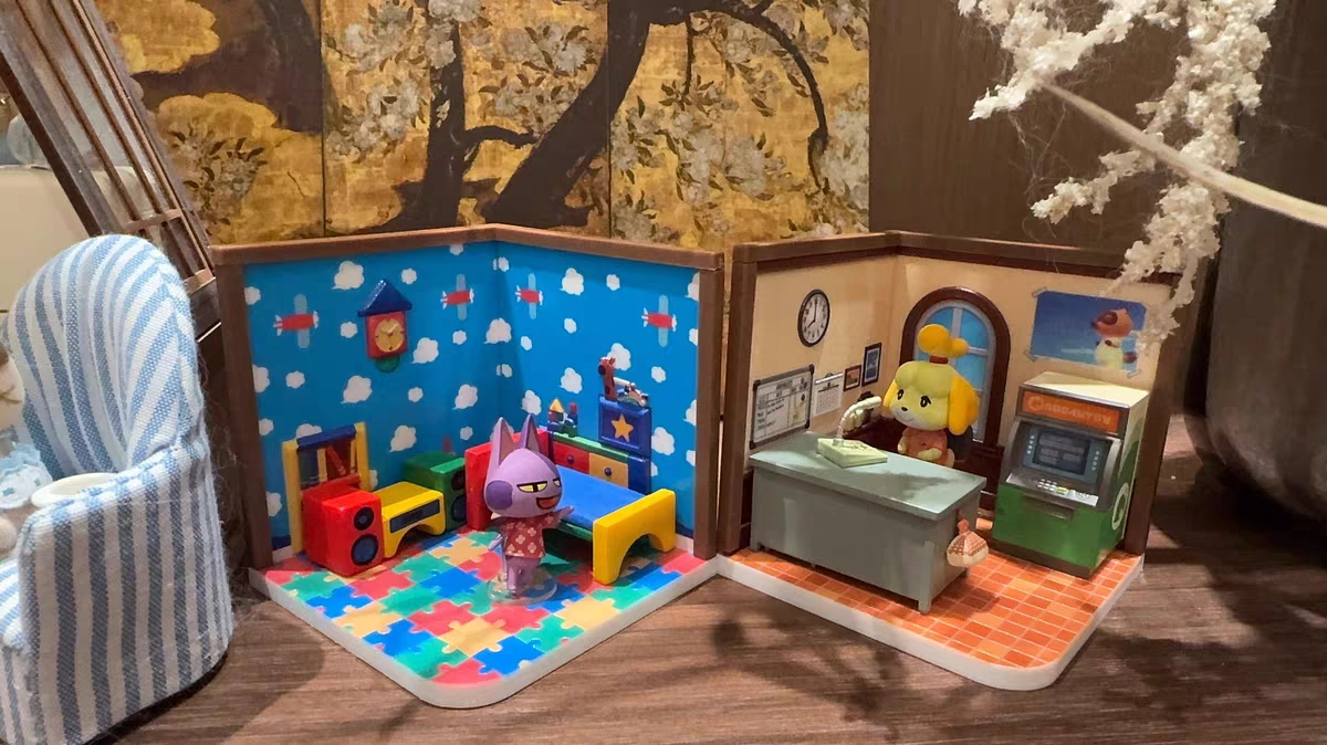 Re-ment Animal Crossing Character Room Miniature Scene – Happy Home ...