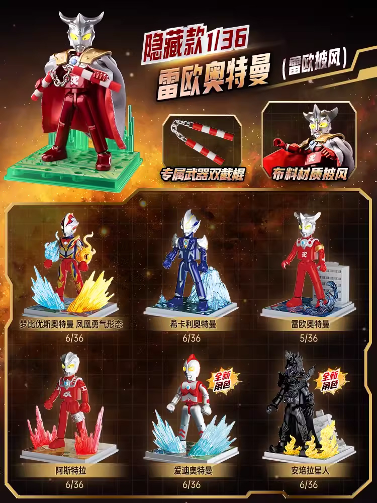 buildable BLOKEES Ultraman Shining Series 8 blind box - ShopVidi-US ...