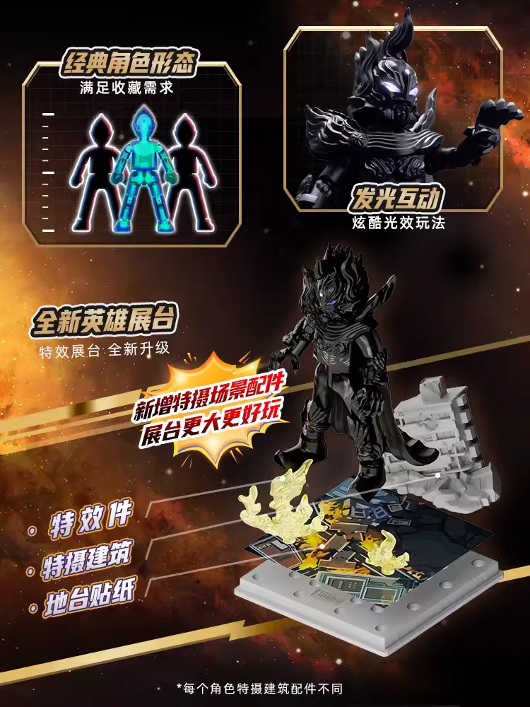 buildable BLOKEES Ultraman Shining Series 8 blind box - ShopVidi-US ...