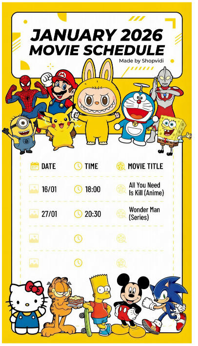 Sneak Peek: 2026 Movie Lineup Featuring Hottest Toy IPs - ShopVidi-US ...
